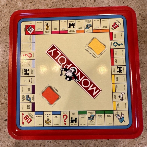 Monopoly | Storage & Organization | Hasbro Mini Monopoly Cookie Tin ...